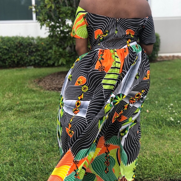 veroex | Dresses | African Ankara Women Full Length Maxi Dress | Poshmark